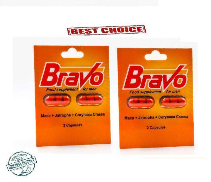 BRAVO DIETARY Food Supplement For men - 4 CAPSULES | Lazada PH