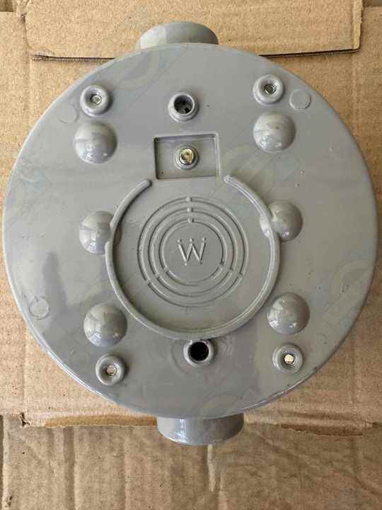 Round Meter Socket-4 Terminal, 1 "Hub openings with sealing ring ...