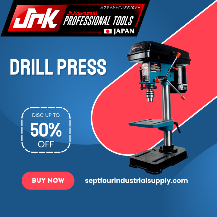 JRK Kawasaki 32mm 1500w Drill Press JRKDP32 | Lazada PH