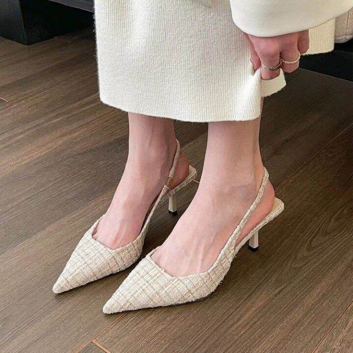 Pretty Annie รองเท้าส้นสูง รองเท้าแฟชั่นญ รองเท้าผู้หญิง รองเท้าแฟชั่น ...