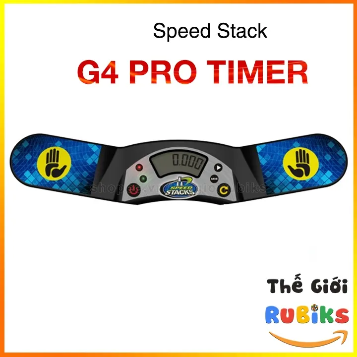 SpeedStacks Pro Timer GEN 4 (G4) - Đồng hồ đếm thời gian Chơi Rubik ...