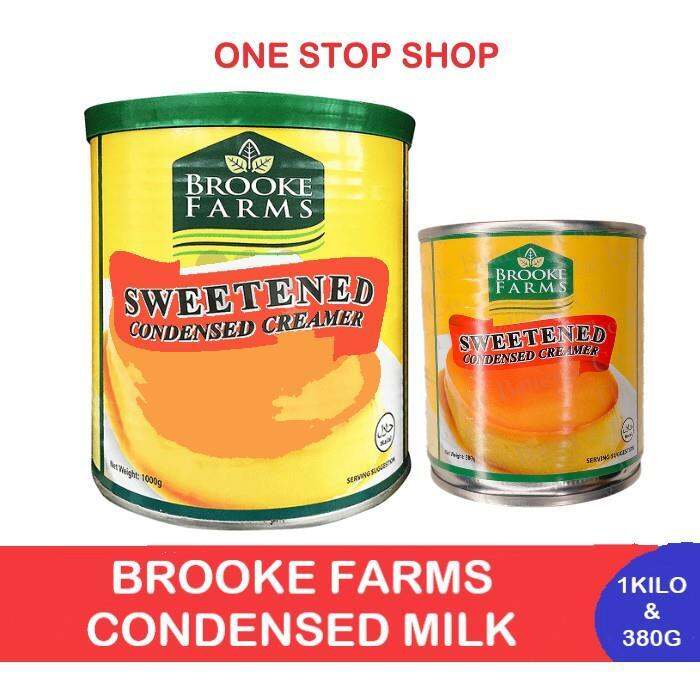 Brooke Farm Condensed Milk 1 kilo 380g | Lazada PH