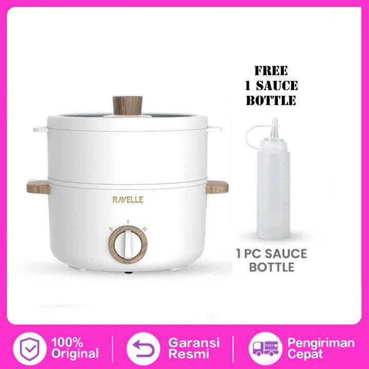 Ravelle Panci Listrik Multicooker - Panci Portable Multifungsi 2.5L ...