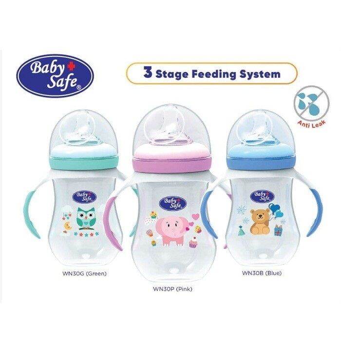 Baby Safe Botol Susu 3 Stage Feeding bottle WN30 | Lazada Indonesia