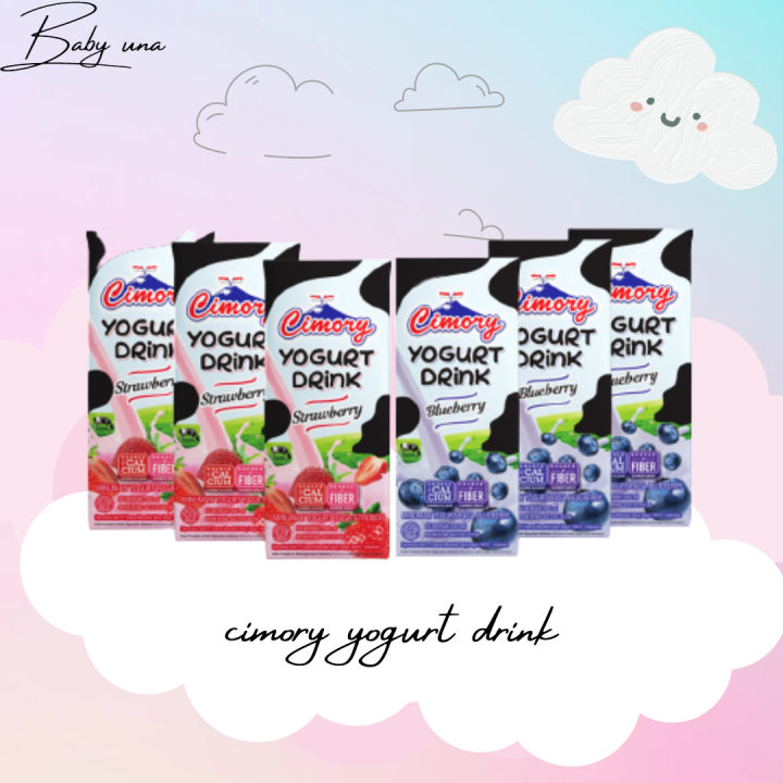 CIMORY YOGURT DRINK KOTAK 200 ml | BABY UNA | Lazada Indonesia