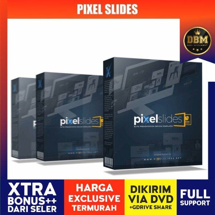 PIXEL SLIDES - PowerPoint Template | Lazada Indonesia
