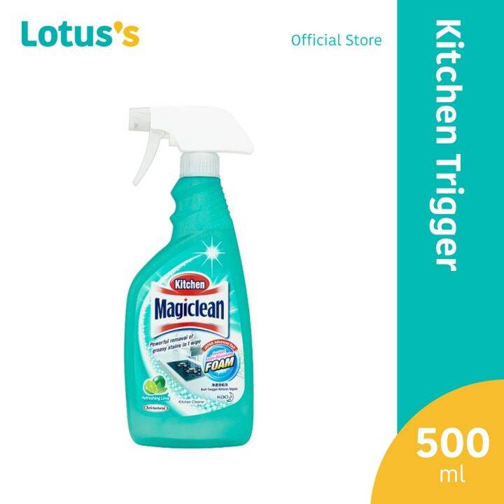 Magiclean Kitchen Refreshing Lime Anti-Bacterial Kitchen Cleaner 500ml ...
