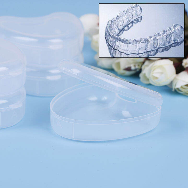Xiong 【Reday Stock】1Pc dental orthodontic retainer denture storage box ...