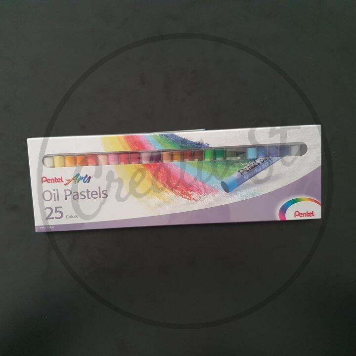 Crayon Pentel Oil Pastels 25 Warna | Lazada Indonesia