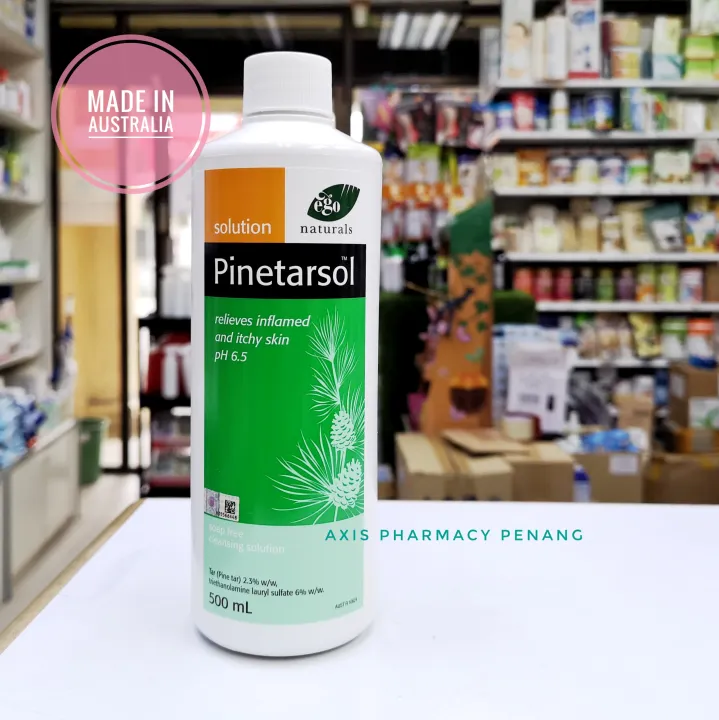 EGO NATURALS PINETARSOL SOLUTION RELIEVE INFLAMED AND ITCHY SKIN pH6.5 ...