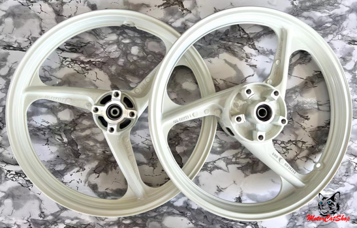 🔥Enkei Sport Rim 3 Batang Putih 🔥 Y15ZR , 3 Batang Putih , Size (Front ...