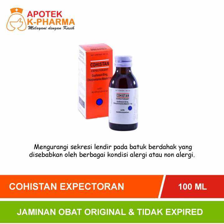 Cohistan Expectorant Isi 100ml Obat Original Darya-Varia | Lazada Indonesia