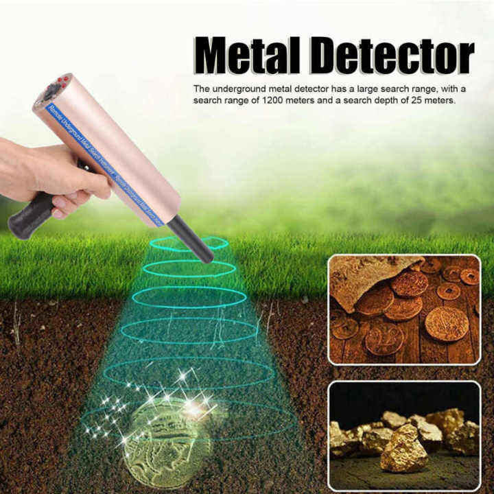 Metal Detector Detective 1200m Long Range 25m Depth 3 Antenna AKS ...