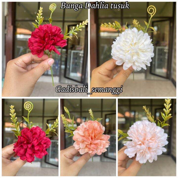 bunga tusuk/ bunga sanggul/ rambut palsu/ semanggi bali | Lazada Indonesia