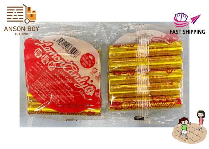 [READY STOCK] CHILDHOOD CANDY LEMON TABLET CANDY/GULA-GULA LIMAU 1pack ...