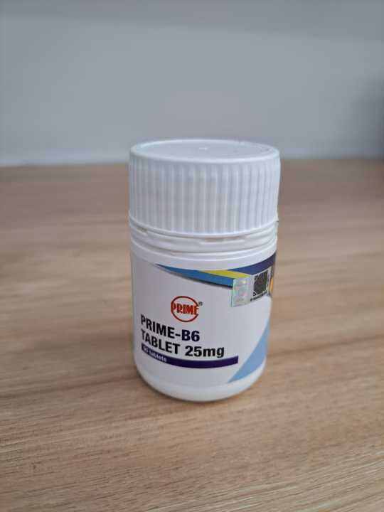 PRIME VITAMIN B6 TABLET (PYRIDOXINE) 1 BOTTLE x 90 TABLETS | Lazada