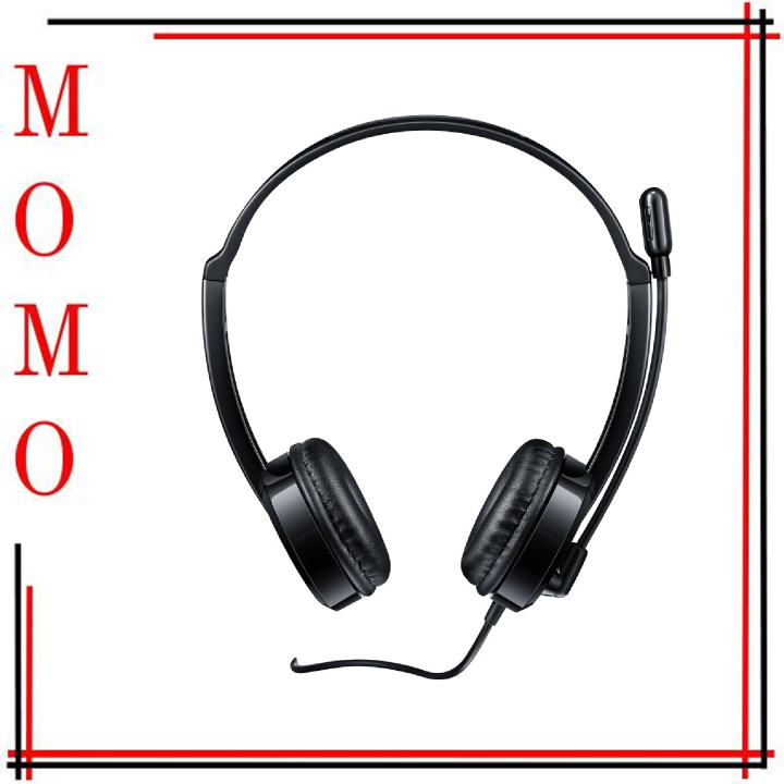 Rapoo H110 Wired USB Headset Black | Lazada PH