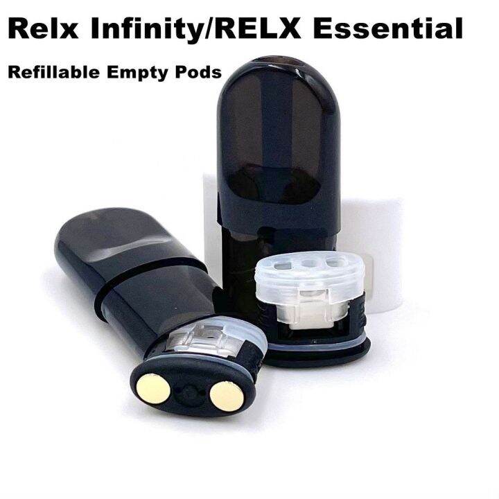 Brand New ☫ Ready Stock ZALAN /RELX Essential/ REFILLABLE EMPTY (PODS ...