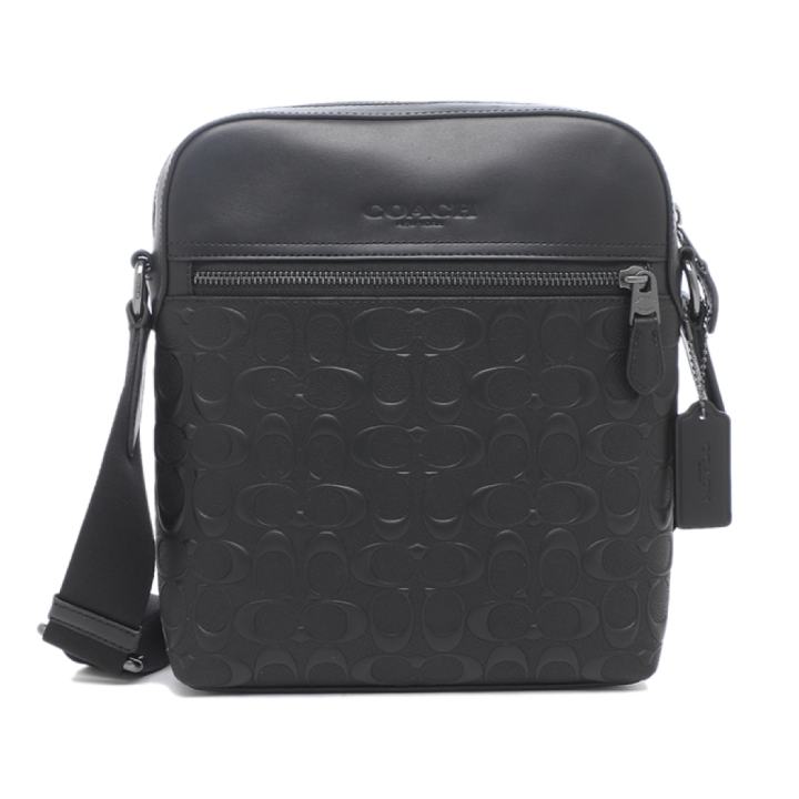 กระเป๋าสะพาย COACH แท้ กระเป๋าหนังแท้ ลาย Signature สายผ้า ปรับความยาว ...