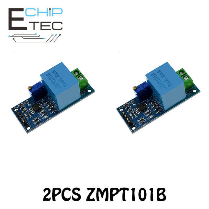 2PCS ZMPT101B single-phase AC active output voltage sensor module ...
