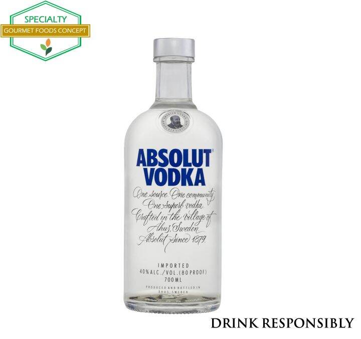 ABSOLUT VODKA 700ML | Lazada PH
