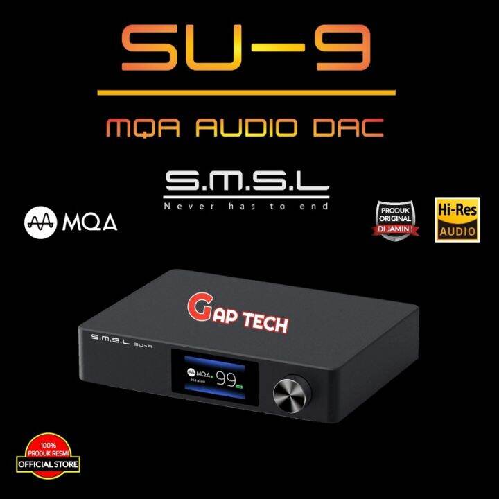 SMSL SU9 / SU 9 / SU-9 Hi-Res MQA Fully Balanced DAC Original | Lazada ...