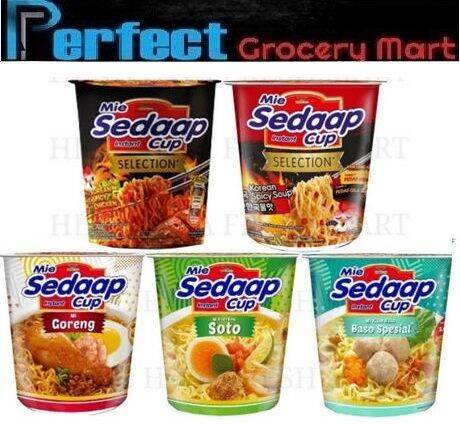 ⚡24hour Delivery⚡MIE SEDAAP CUP SOTO/ KOREA SPICY CHICKEN / BASO ...
