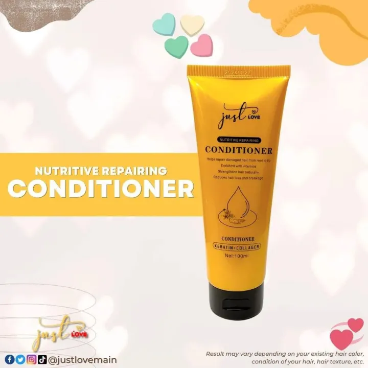 Just Love Nutritive Repairing Conditioner (100ml) | Lazada PH