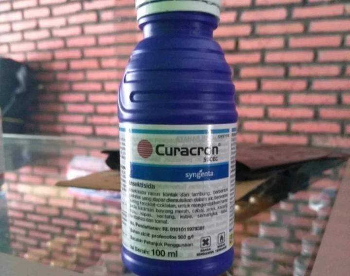 Curacron 500EC 100 ml Obat hama Ulat Lalat Buah Belalang | Lazada Indonesia
