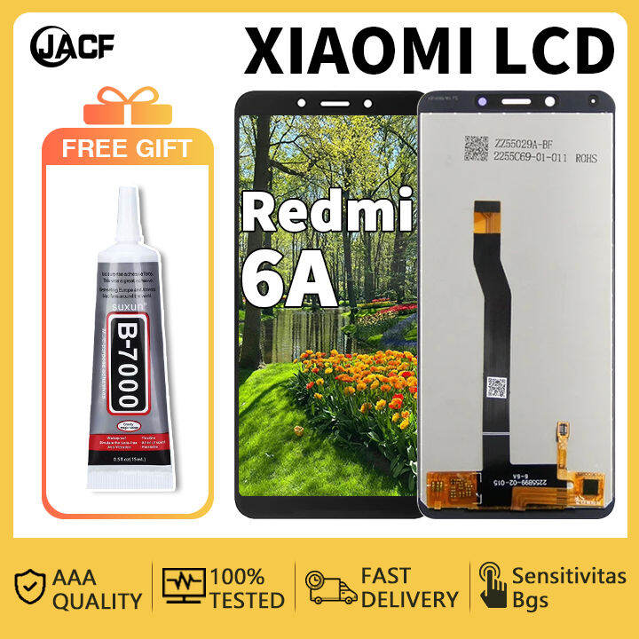 LCD TOUCHSCREEN XIAOMI REDMI 6A COMPLETE FULLTET ORIGINAL | Lazada ...