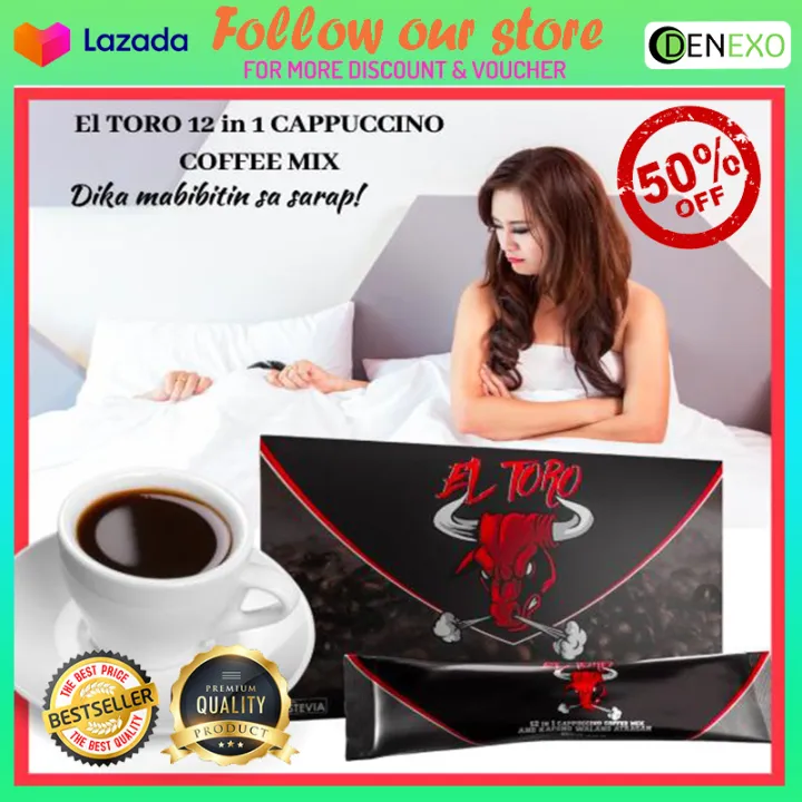 EL TORO COFFEE FOR MEN 12 IN 1 CAPPUCCINO COFFEE MIX | Lazada PH