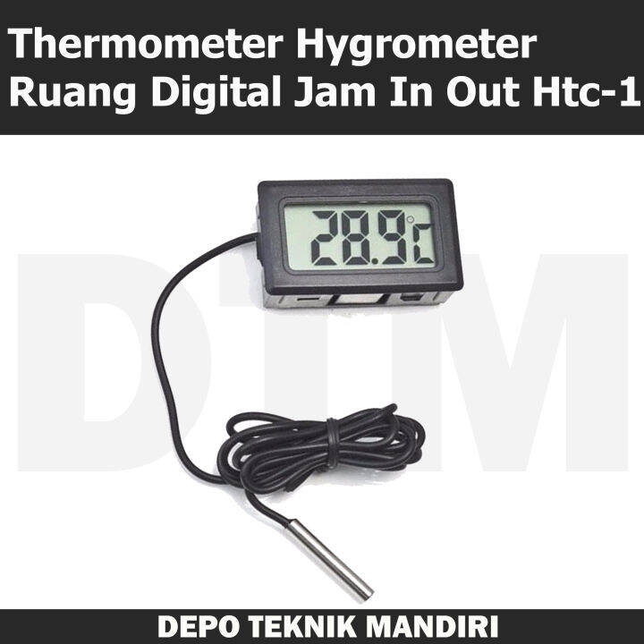thermometer MINI digital probe termometer pengukur suhu+BATERAI ...