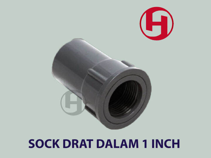 SOCK DRAT DALAM 1 INCH PVC FAUCET SOCKET AW | Lazada Indonesia