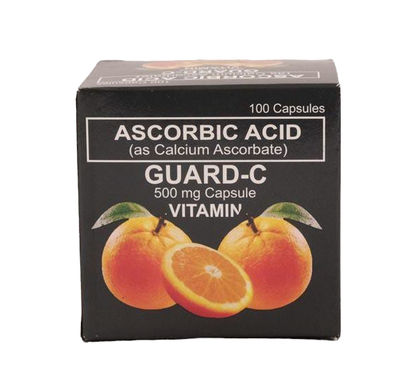 Guard-C 500mg cap 100's (Ca+Ascorbate) | Lazada PH