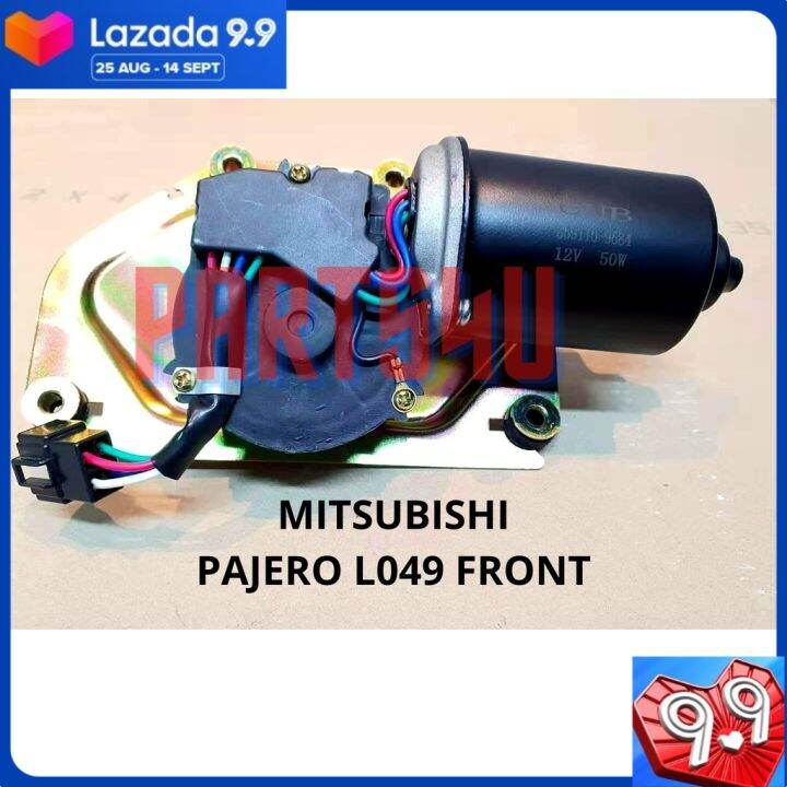 MITSUBISHI PAJERO L049 L047 DEPAN FRONT WIPER MOTOR ASSY 12V 4PIN | Lazada