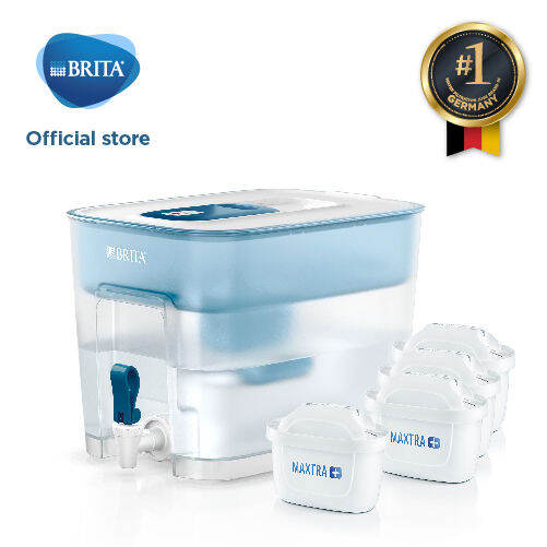 BRITA FLOW 8.2L Water Cask with 4 Maxtra+ Filter Cartridge | Lazada