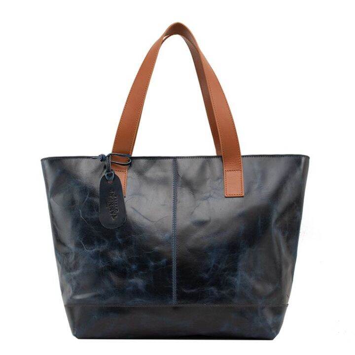 The Tannery Manila Leather Shem, Navy Blue NC | Lazada PH