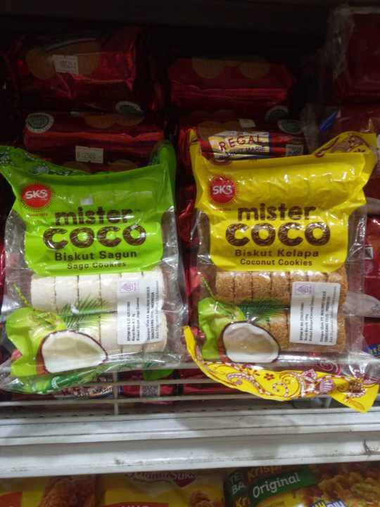 HALAL! Mister coco biskuit sagun dan biskuit kelapa | Lazada Indonesia