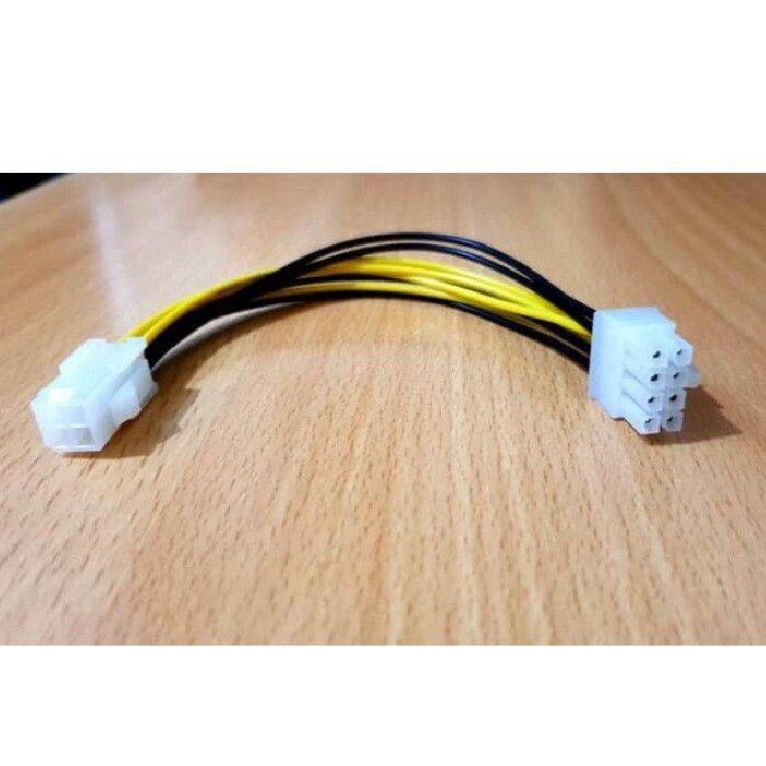 KABEL ATX 4 PIN FEMALE TO 8 PIN MALE POWER MOBO | Lazada Indonesia