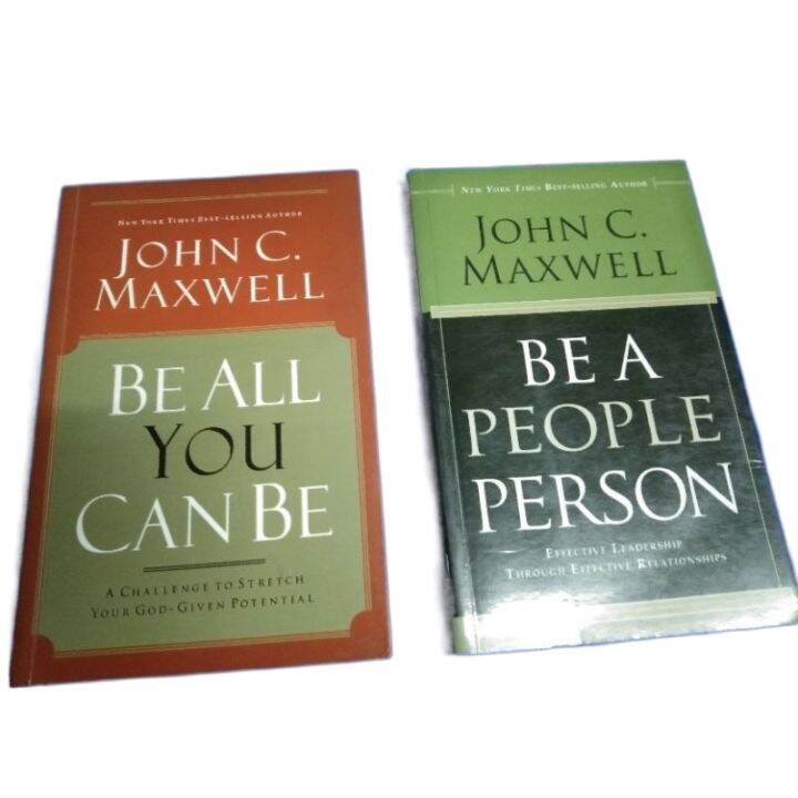 JOHN MAXWELL Books Bundle 4 ( two books of John C. Maxwell) | Lazada PH