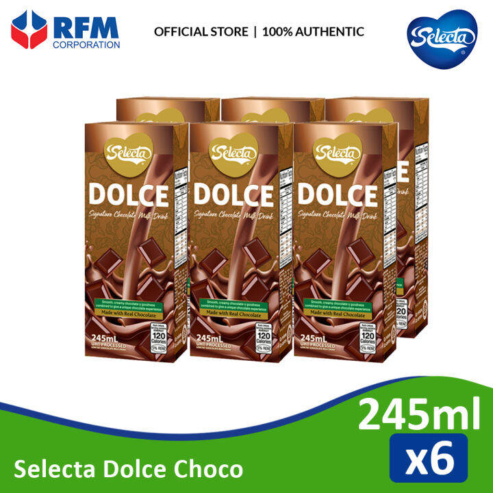 Selecta Dolce Chocolate Milk Drink 245ml - Set of 6s | Lazada PH