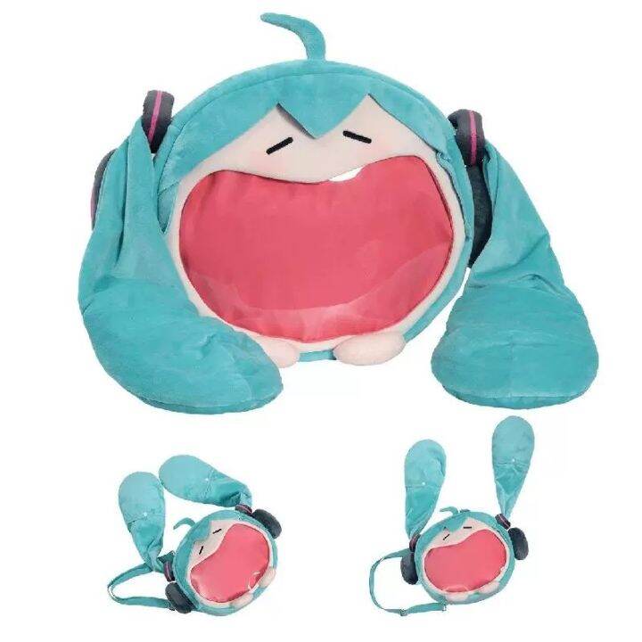 PRE-SALE Anime Miku Itabag Vocaloid Cosplay Ita Bag Plush Backpack ...