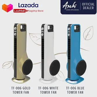 Asahi Tower Fan TF-006 with Double Air-Intake Design TF006 TF 006 | Lazada PH