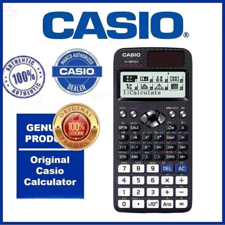 Casio Scientific Calculator FX-991EX FX-991ES Plus FX-82MS Calculators ...
