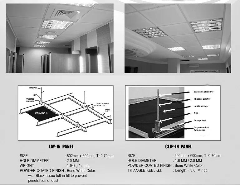 Aluminum Ceiling Panels Philippines | Shelly Lighting
