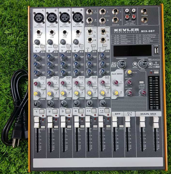 KEVLER MIX-8BT PROFESSIONAL MIXER | Lazada PH