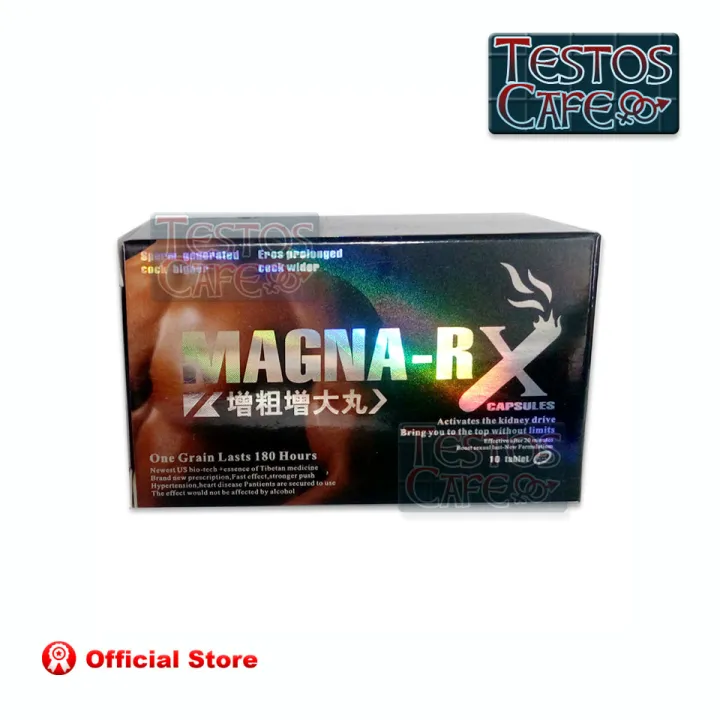 Magna Rx 10 Tablets Sexual Wellness Supplement For Men - Testos Cafe ...