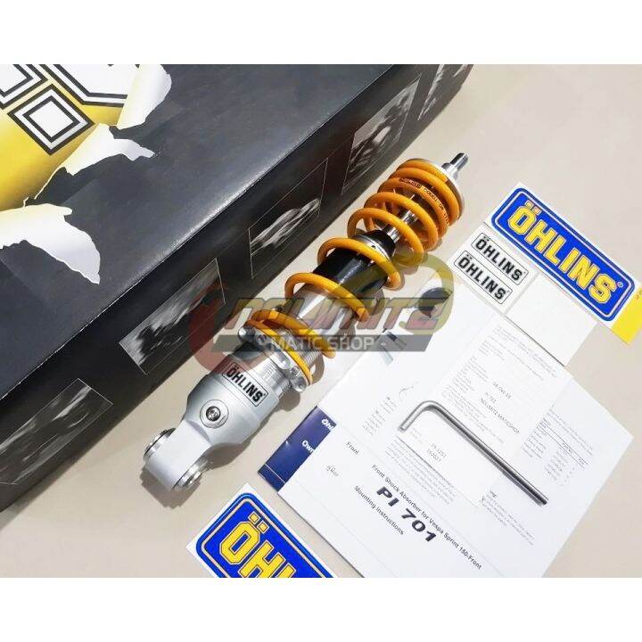 Shock Shockbreaker OHLINS PI 701 Vespa 3V Sprint 150 Front | Lazada ...