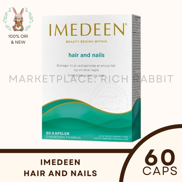 Imedeen Hair and Nails Vitamin Rambut Kuku 60 capsules | Lazada Indonesia