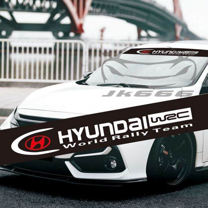 New Arrival HYUNDAI windshield sticker Universal | Lazada PH